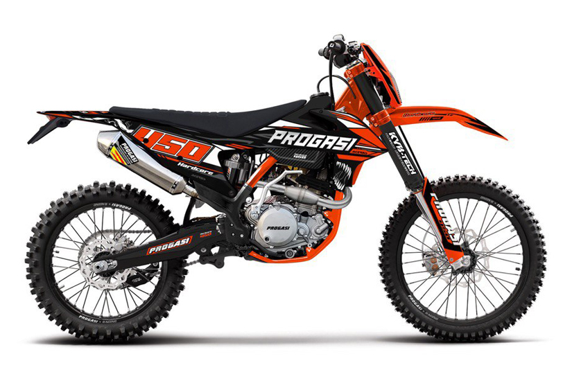 PROGASI HARDCORE 450 (194MQ, 450 см³, 45 л.с.) кросс/эндуро мотоцикл ...
